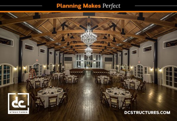 Planning for your Wedding and Event Barn | DC Structures Blog