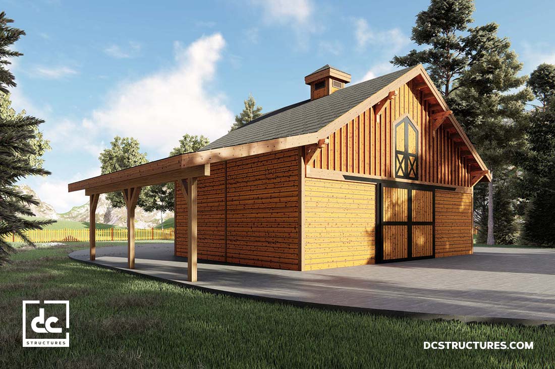 Model Horse Barn Kits