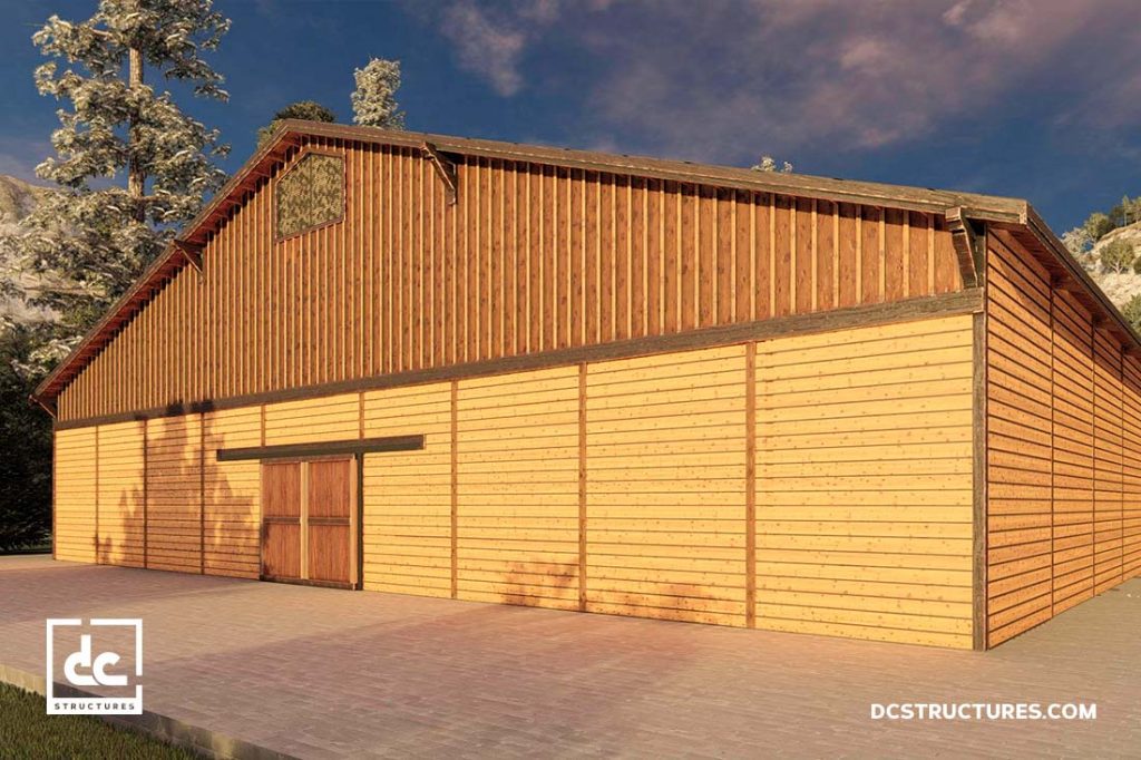 Frontier Arena Kit - Indoor Riding Arena Kit - DC Structures