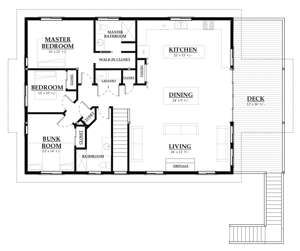 Oregon Garage With Living Quarters - DC Structures