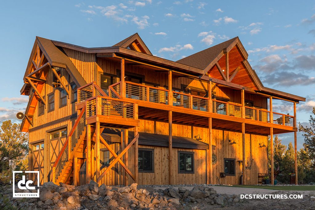 Oregon Timber Frame Homes - DC Structures