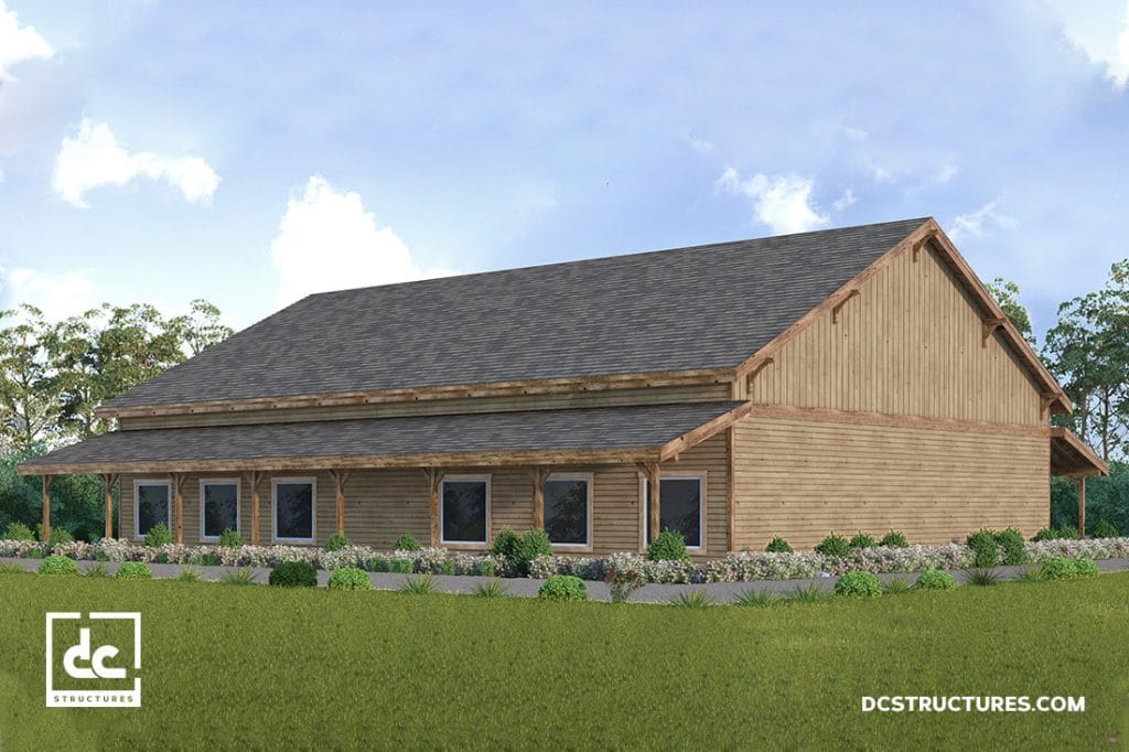 The Union Event Barn Kit - Wedding Barn Design - DC Structures