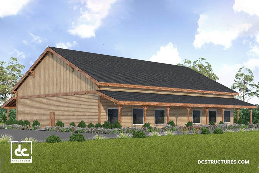 The Union Event Barn Kit - Wedding Barn Design - DC Structures