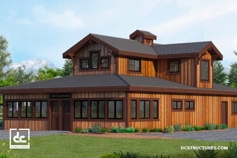 Barn Home Kits - DC Structures