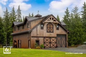 Alaska Timber Frame Homes - DC Structures