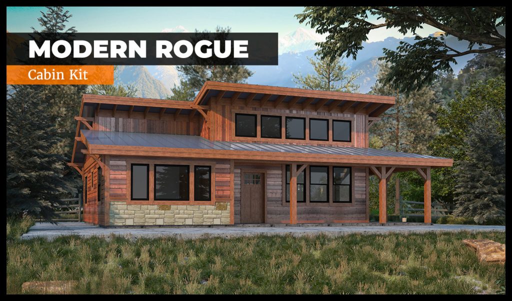 Cabin Kits - Post & Beam Wood Cabin Designs - DC Structures