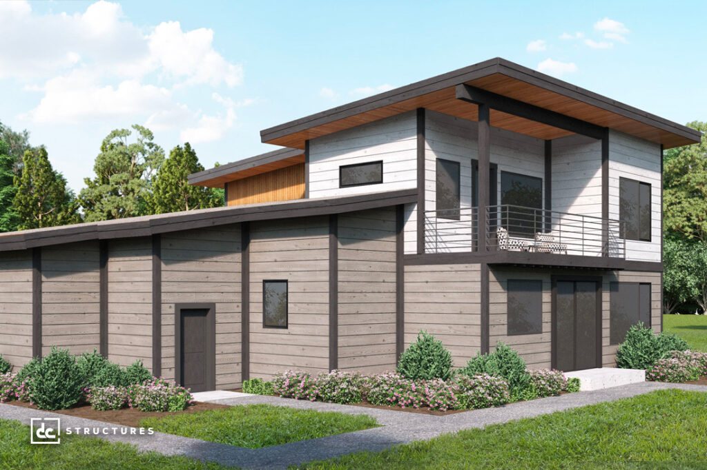 The Skyline Modern Home Kit - DC Structures