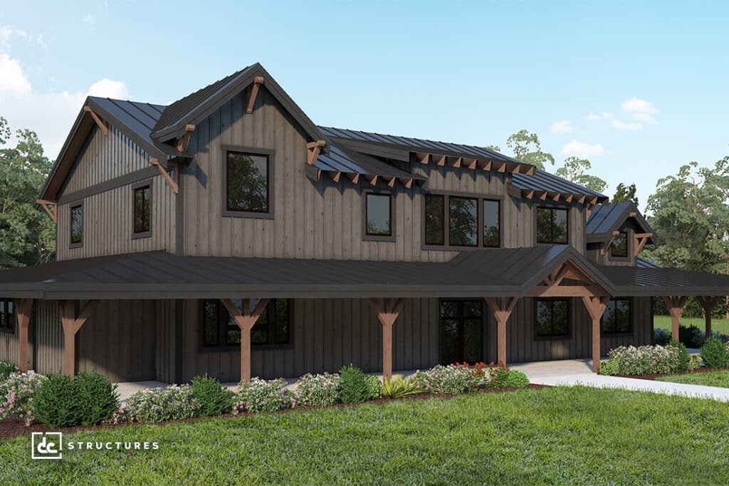 The Terrebonne Custom Home Kit - DC Structures