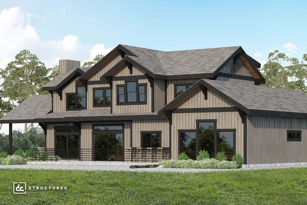 The Tryon Custom Home Kit - DC Structures