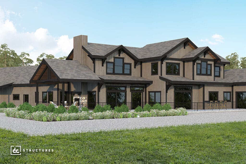 The Tryon Custom Home Kit - DC Structures