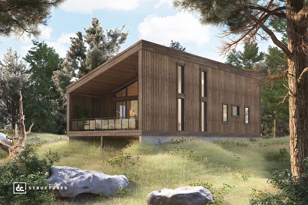 Introducing our New Line of Coastal Cabin Kits - DC Structures