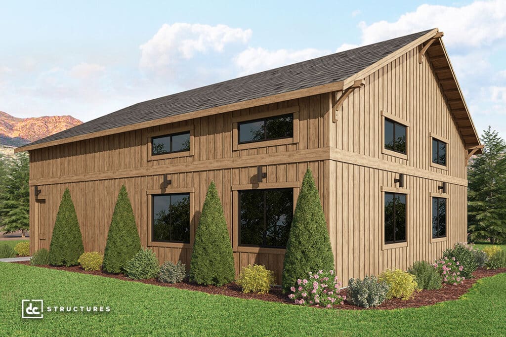 The Meridian Barndominium Kit - DC Structures