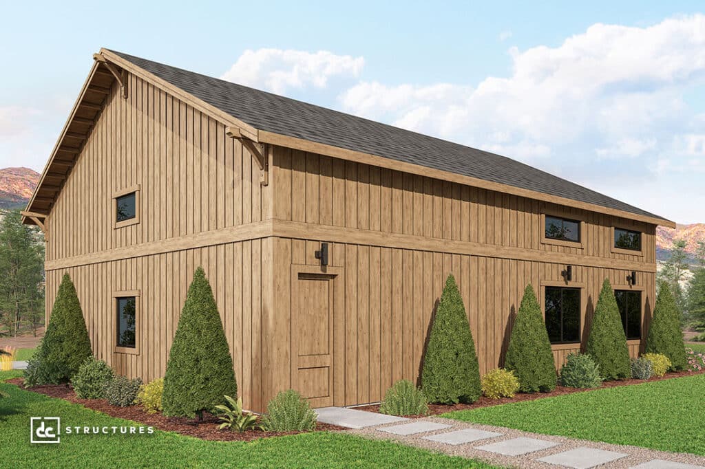 The Meridian Barndominium Kit - DC Structures