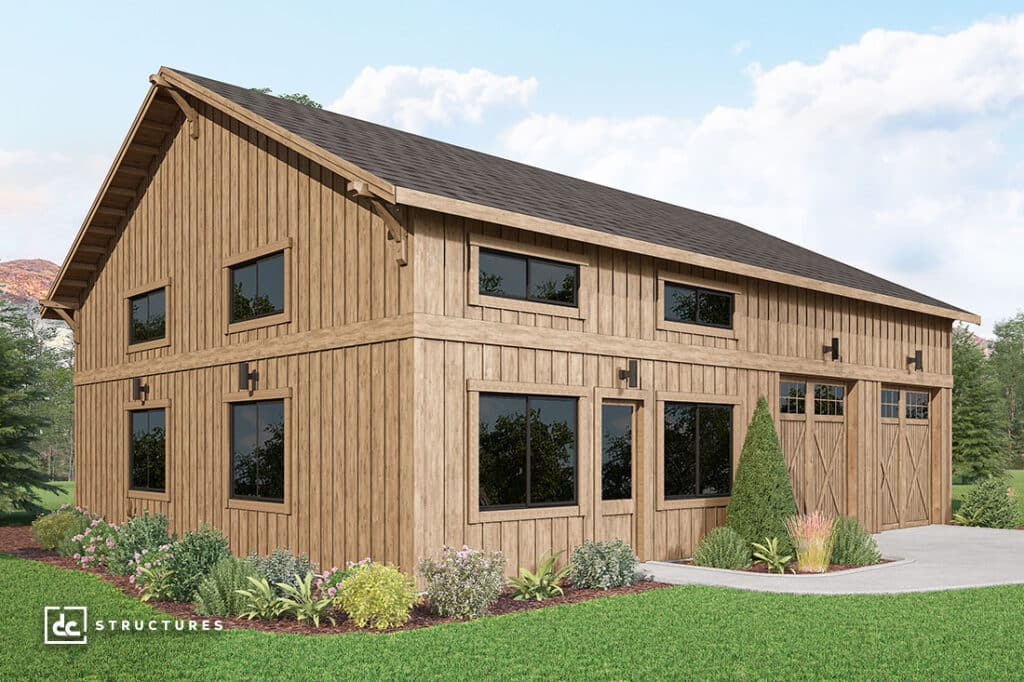 The Meridian Barndominium Kit - DC Structures